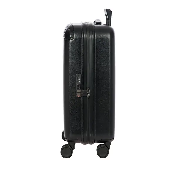 Bric'S Amalfi 21-inch Carry-on Spinner Suitcase - Black/black