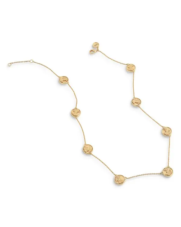 ANABEL ARAM Butterfly Coin Necklace
