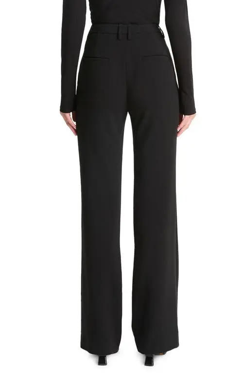 Vince Simone Mid-rise Flare Pants - Black