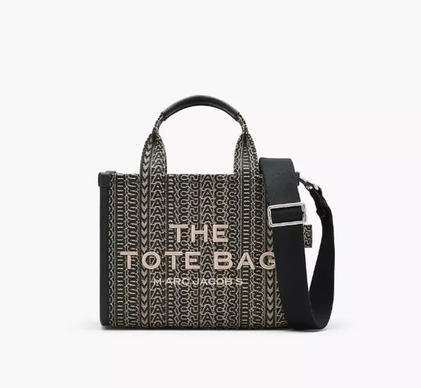 Marc Jacobs Monogram Jacquard Tote Bag - Beige Multi