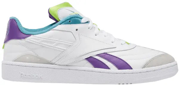 REEBOK Club C Rc 1.0 Sneakers - White/regal Purple/skull Grey