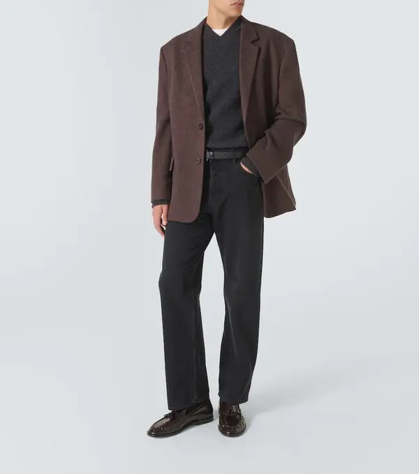 The Row Ross Straight Jeans - Black | Editorialist