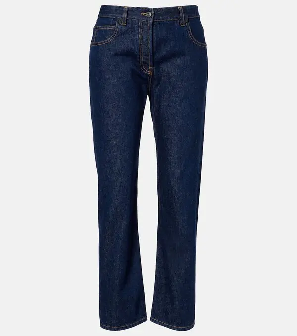 THE ROW Riaco Straight Leg Jeans - Blue