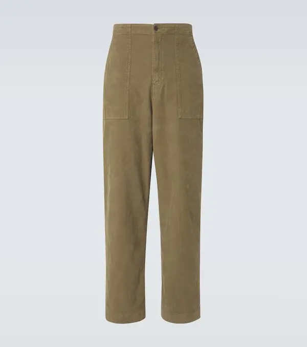 THE ROW Taipa Cotton Corduroy Straight Pants
