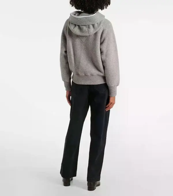 Canada Goose Wool-blend Bomber Jacket - Grey