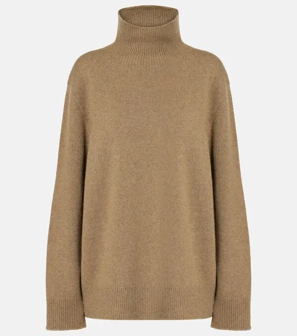 THE ROW Hepny Cashmere Turtleneck Sweater