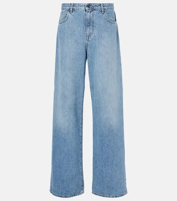 THE ROW Eglitta Wide-leg Jeans - Blue