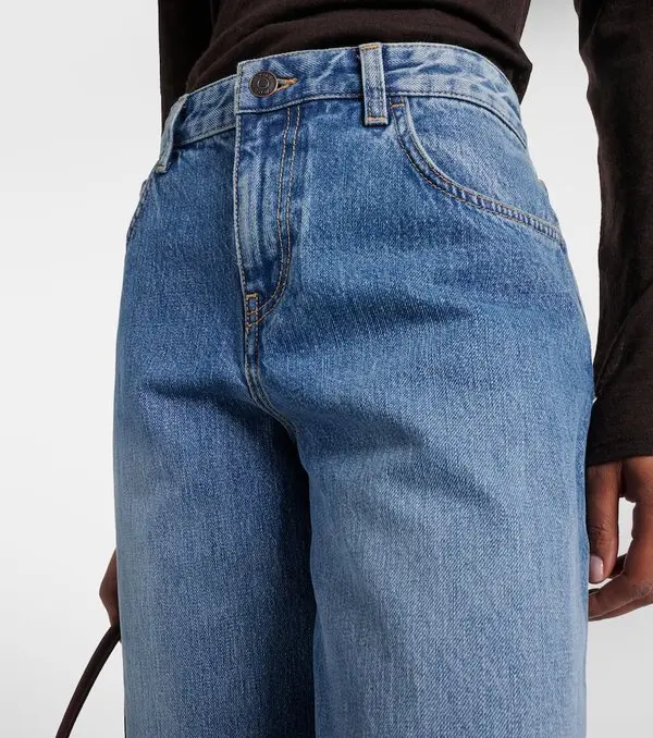 THE ROW Eglitta Wide-leg Jeans - Blue