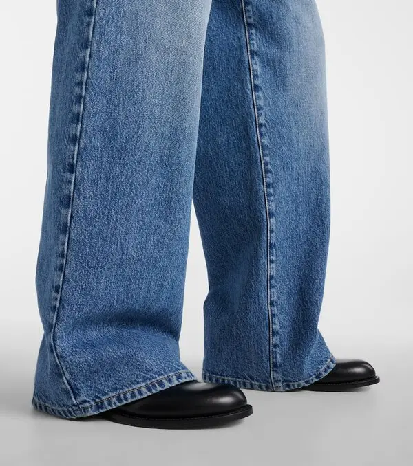 THE ROW Eglitta Wide-leg Jeans - Blue