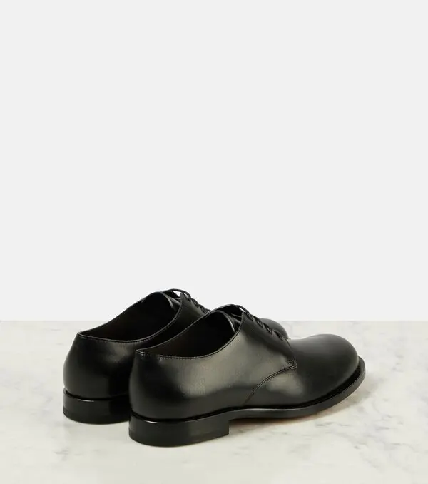 THE ROW Novus Leather Derby Shoes