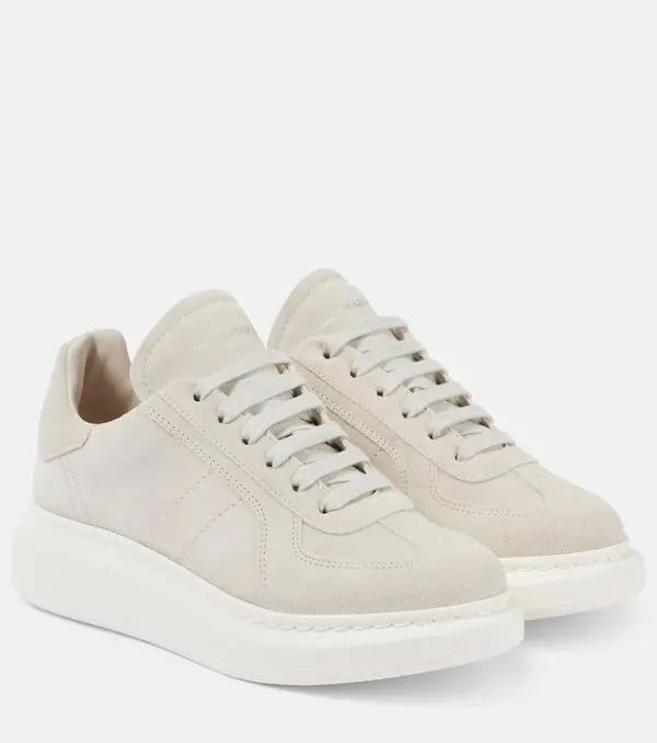 Alexander McQueen Oversized Leather Sneakers