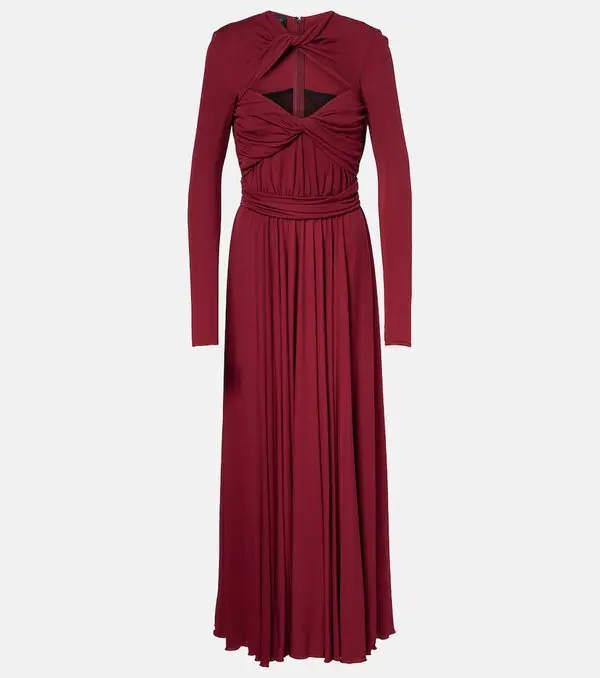 Giambattista Valli Jersey Gown - Red