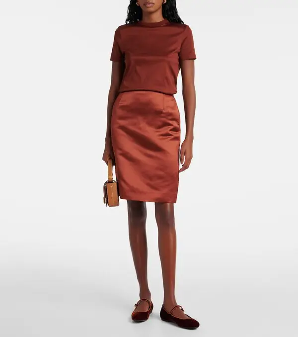 TOD'S Velvet Mary Jane Flats