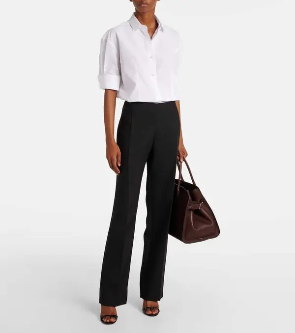 THE ROW Carpazi Cotton Poplin Shirt