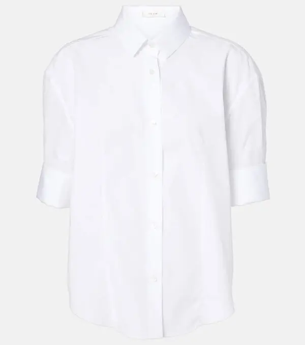 THE ROW Carpazi Cotton Poplin Shirt