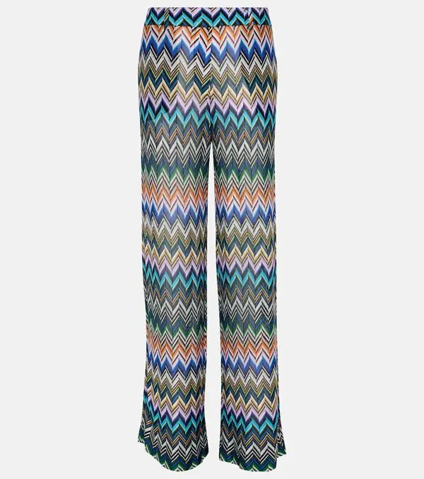 Missoni Zig Zag Straight Pants - Multicoloured