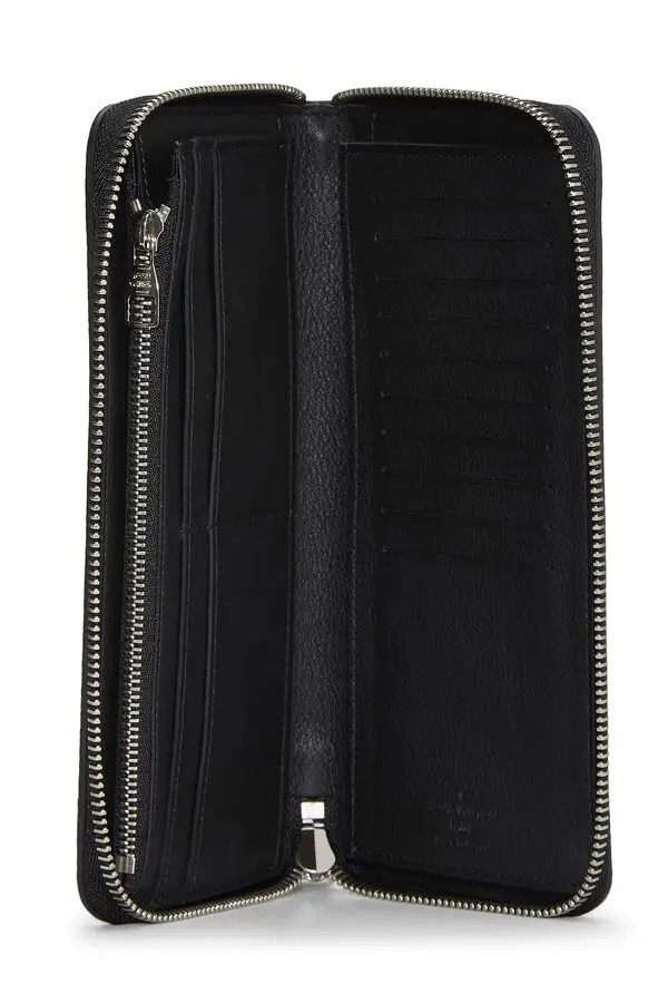 LOUIS VUITTON Taurillon Zippy Vertical