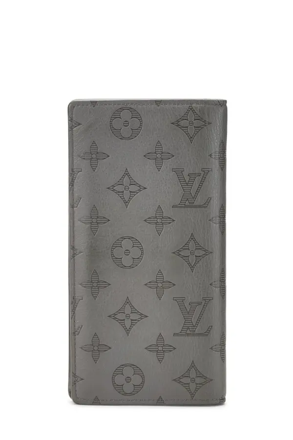 LOUIS VUITTON Monogram Shadow Brazza Wallet