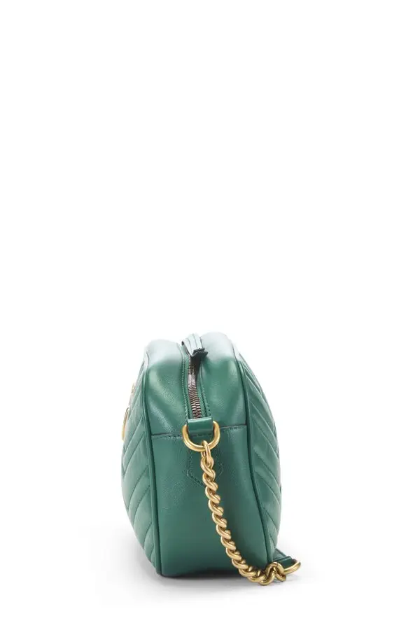 Gucci Gg Marmont Shoulder Bag - Green