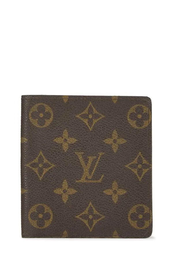 LOUIS VUITTON Monogram Canvas 10 Cartes Credit Bi-fold Wallet - Brown