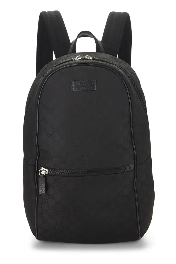 Gucci Gg Nylon Slim Backpack