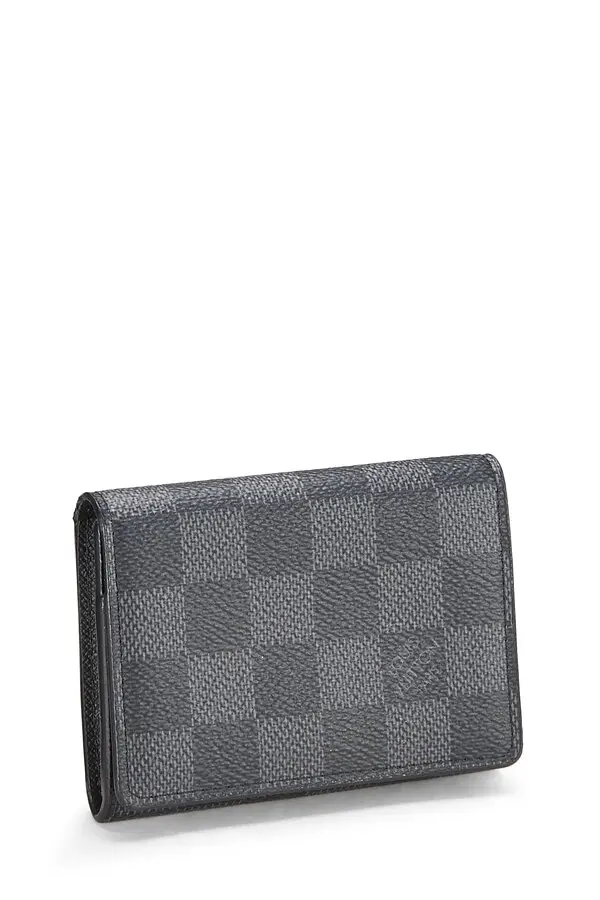 LOUIS VUITTON Damier Graphite Cartes De Visite