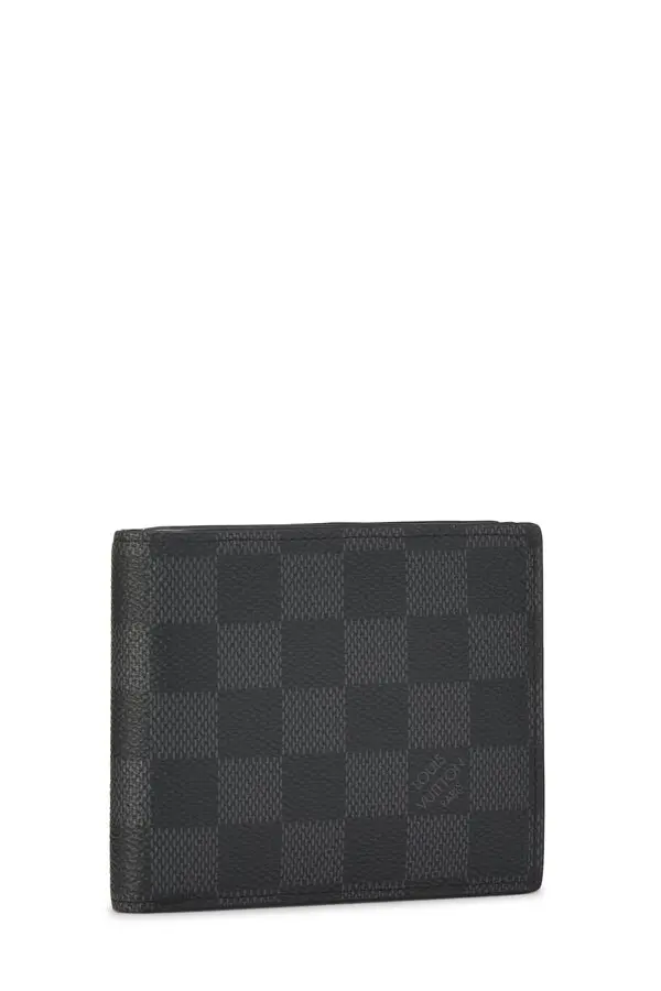 LOUIS VUITTON Damier Graphite Amerigo Wallet