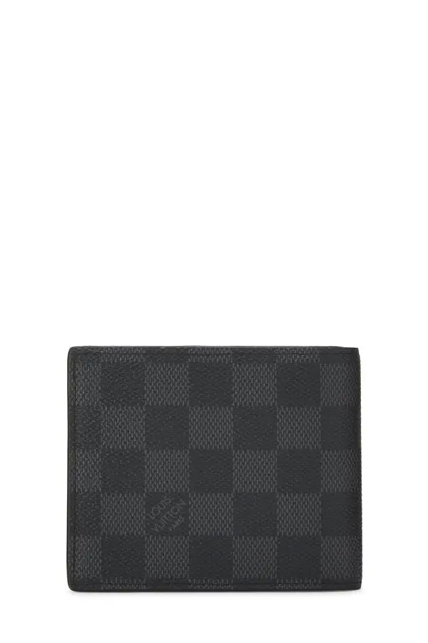 LOUIS VUITTON Damier Graphite Amerigo Wallet