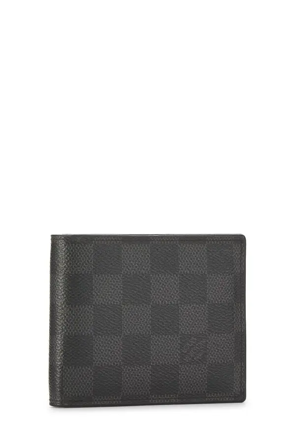 LOUIS VUITTON Damier Graphite Amerigo Wallet
