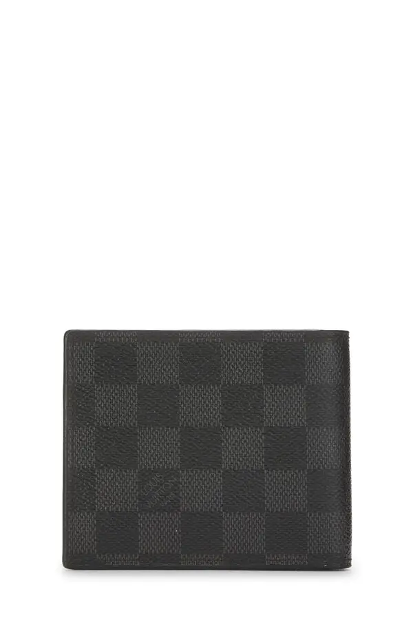 LOUIS VUITTON Damier Graphite Amerigo Wallet