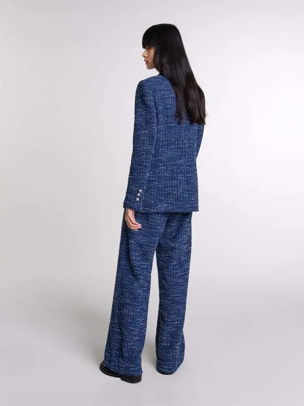 Maje Cotton Tweed Jacket