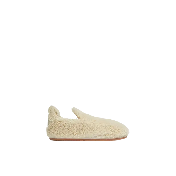 Moncler Snug Shearling Flats