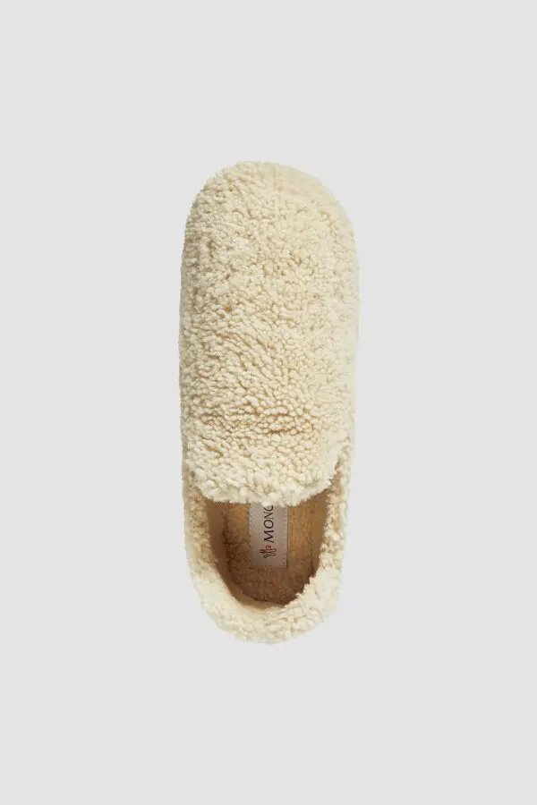 Moncler Snug Shearling Flats