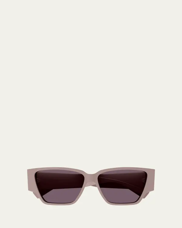 Bottega Veneta Butterfly Sunglasses - Pink