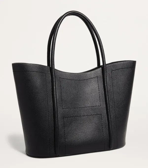Harrods Large Leather Tote Bag