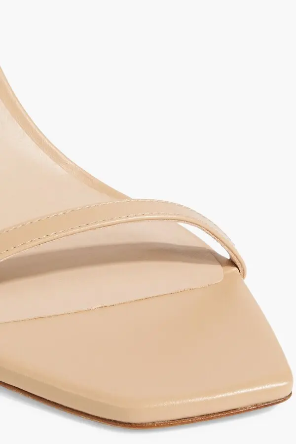 STUART WEITZMAN Leather Sandals - Beige