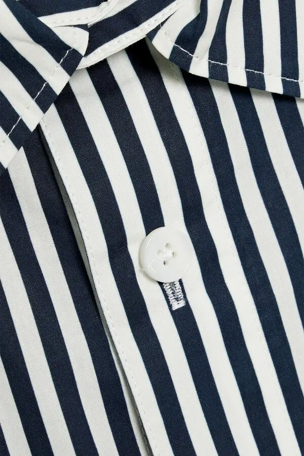 FRAME Striped Cottonpoplin Shirt