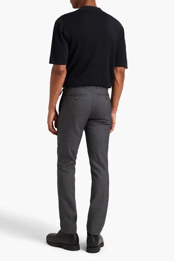 Officine Générale Cotton And Lyocellblend Polo Shirt