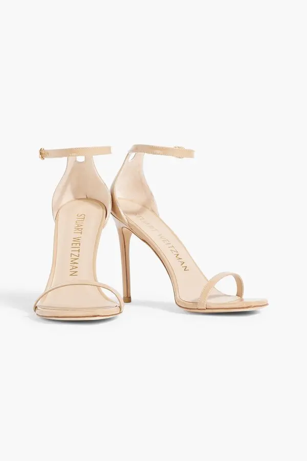 STUART WEITZMAN Patent-leather Sandals