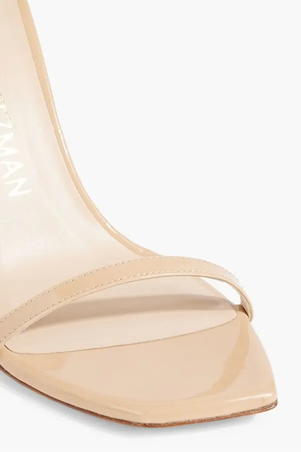 STUART WEITZMAN Patent-leather Sandals