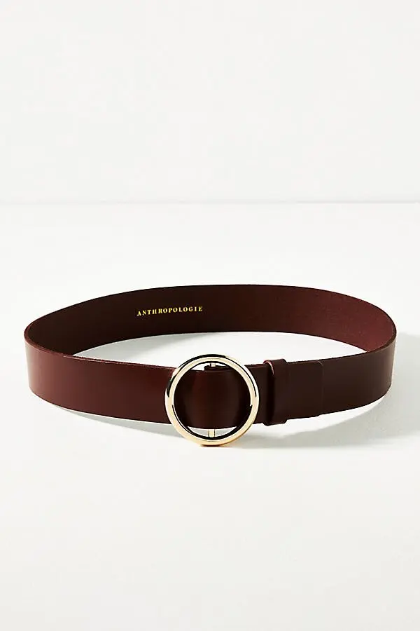 Anthropologie Adjustable Ring Belt - Brown