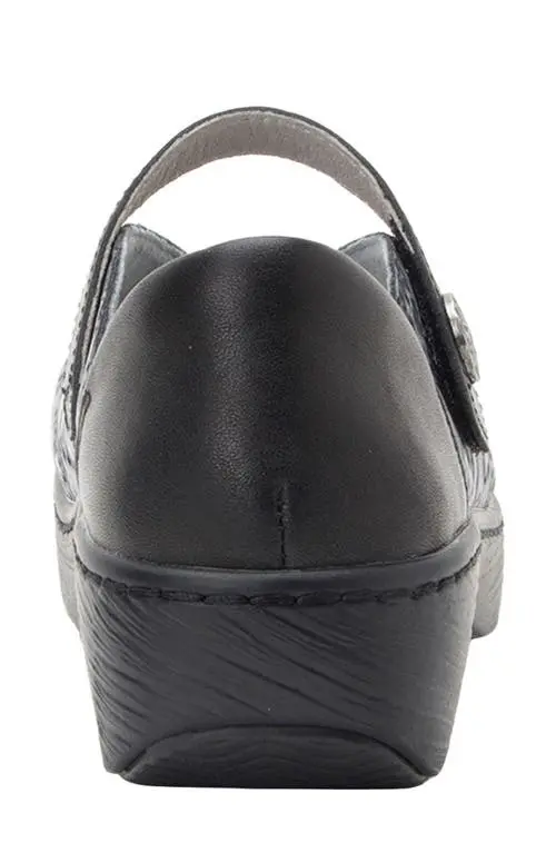 ALEGRIA Opheliah Clog - Brush Silver