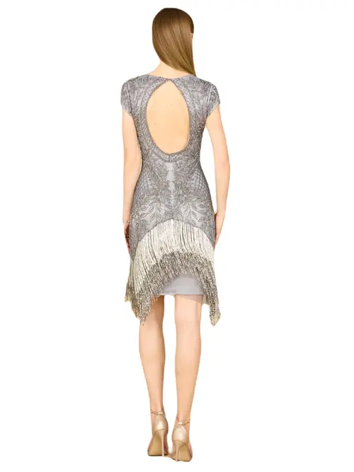 sachin and babi light blue dress New Arrival Steel Grey Cocktail Dresses
