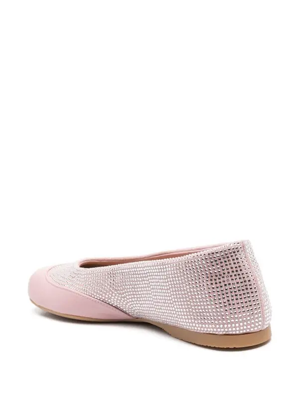 JW Anderson Crystal-embellished Ballet Flats