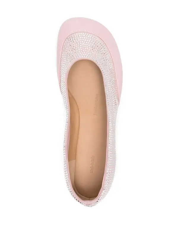 JW Anderson Crystal-embellished Ballet Flats