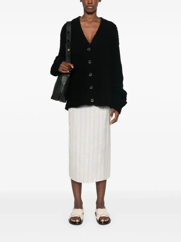 UMA WANG Textured-finish Cardigan