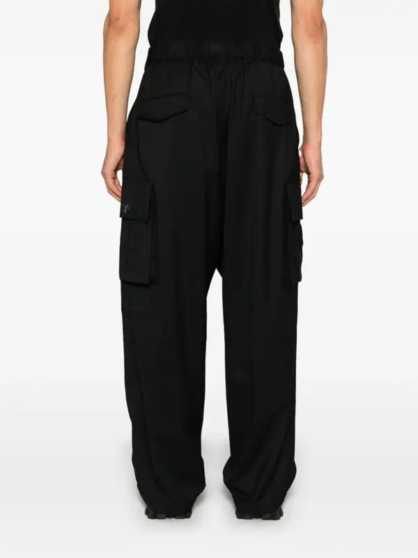 Y3 Wide-leg Cargo Trousers