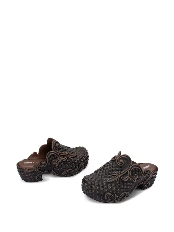 Y/project X Melissa Court Clogs - Brown
