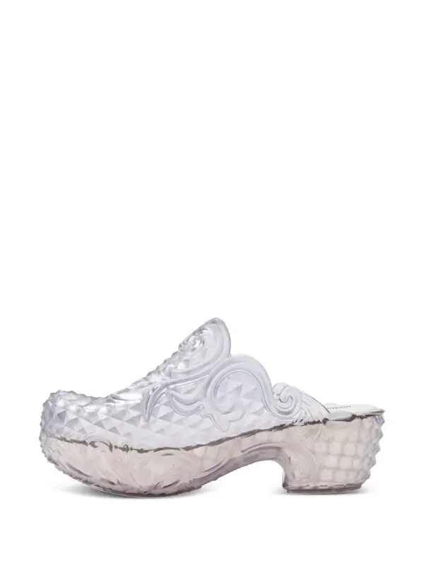 Y/project X Melissa Court Clogs - White
