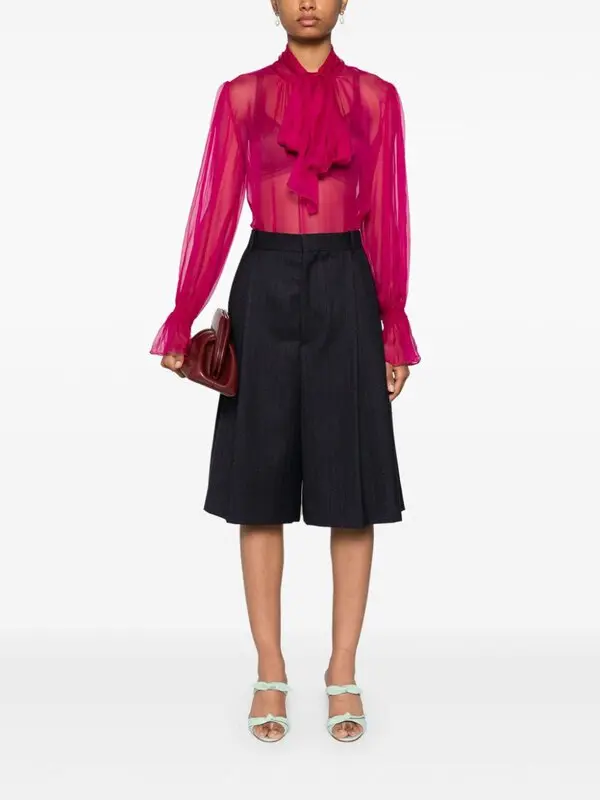 NISSA Silk Blouse - Pink